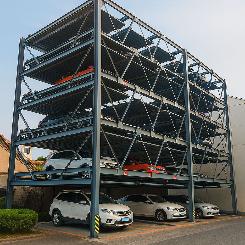 Hệ thống bãi đỗ xe tự động xếp hình - TTZ Việt Nam